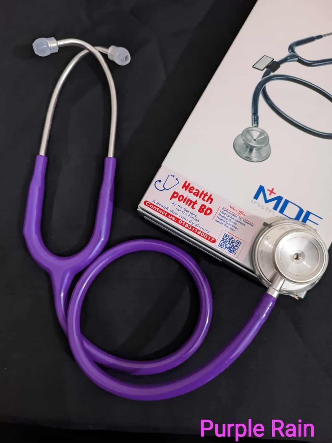 MDF Acoustica 747 Purple Rain Stethoscope (Adult) - Health Point BD