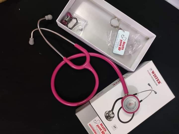 WISTER™ Classic Raspberry Stethoscope (Adult) - Health Point BD